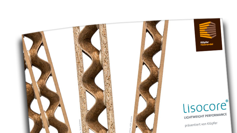 Klöpfer Holzhandel Online Shop | lisocore® Leichtbauplatten